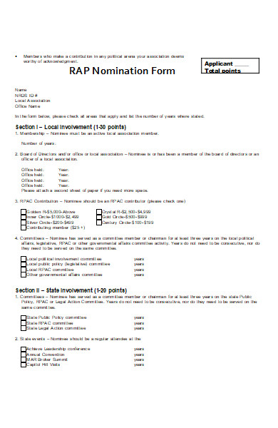 FREE 50+ Association Forms in PDF | MS Word
