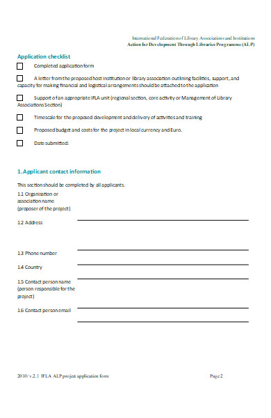 FREE 50+ Association Forms in PDF | MS Word