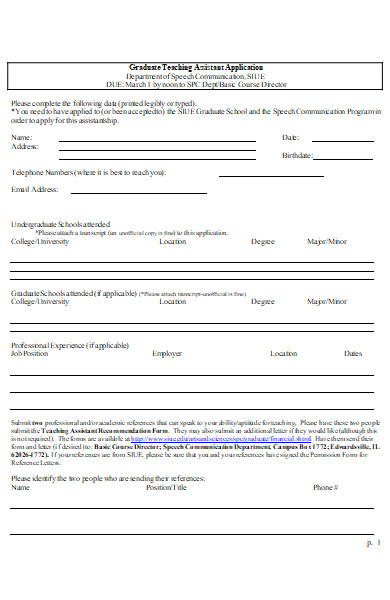 FREE 50+ Assistant Forms Download – How to Create Guide, Tips