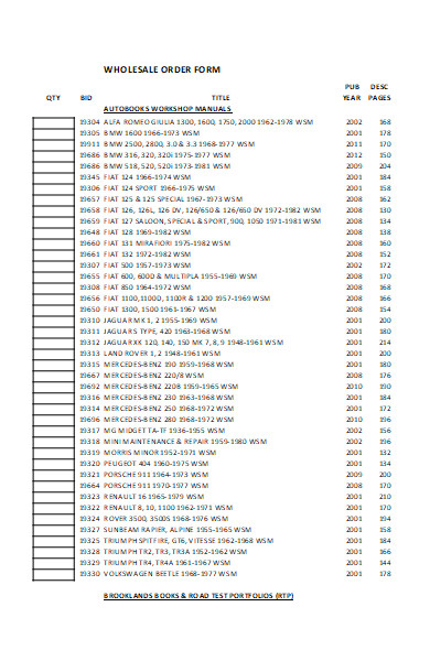 FREE 30+ Wholesale Application Forms Download – How to Create Guide, Tips
