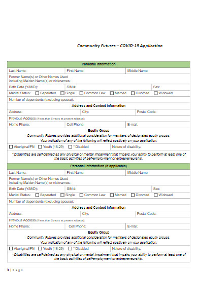 FREE 18+ COVID-19 Volunteer Application Forms Download – How to Create ...