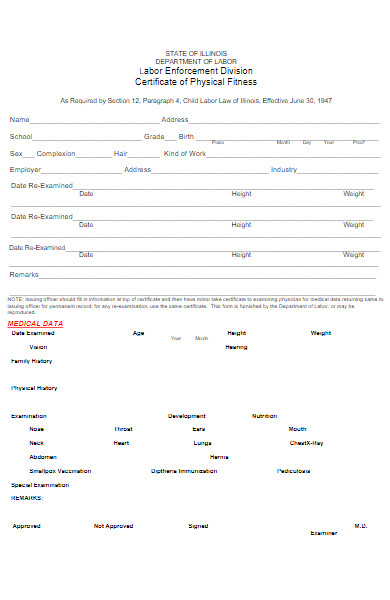 FREE 50+ Fitness Forms in PDF | MS Word