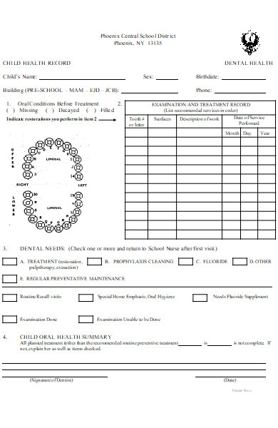 FREE 50+ Dental Forms Download – How to Create Guide, Tips