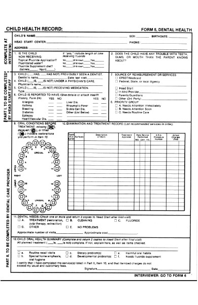 FREE 35+ Medical Record Forms Download – How to Create Guide, Tips