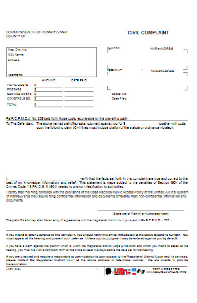 FREE 50+ Law Forms Download – How to Create Guide, Tips
