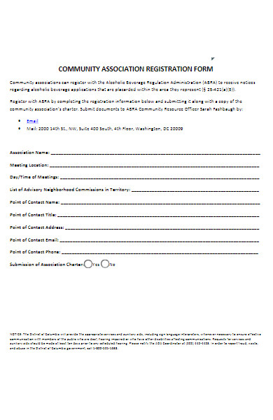 FREE 50+ Association Forms in PDF | MS Word