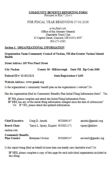 FREE 50+ Community Forms in PDF | MS Word