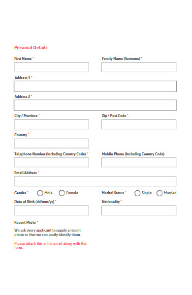 FREE 50+ Community Forms in PDF | MS Word
