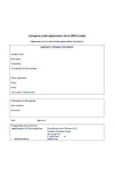 FREE 50+ Company Forms Download – How to Create Guide, Tips