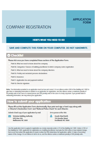 FREE 50+ Company Forms Download – How to Create Guide, Tips