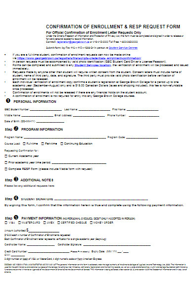 FREE 30+ Enrollment Confirmation Forms Download – How to Create Guide, Tips