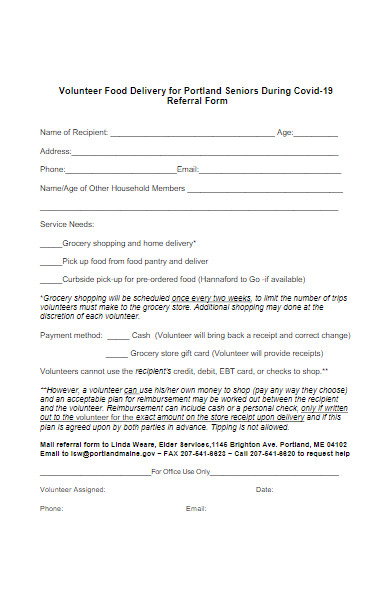 FREE 18+ COVID-19 Volunteer Application Forms Download – How to Create ...