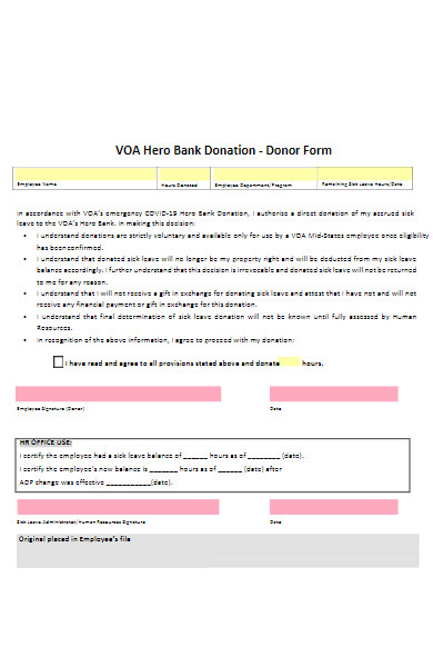 FREE 15+ COVID-19 Donation Forms Download – How to Create Guide, Tips
