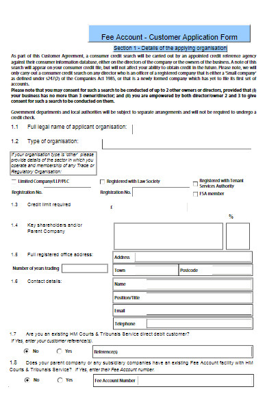 FREE 50+ Customer Application Forms Download – How to Create Guide, Tips