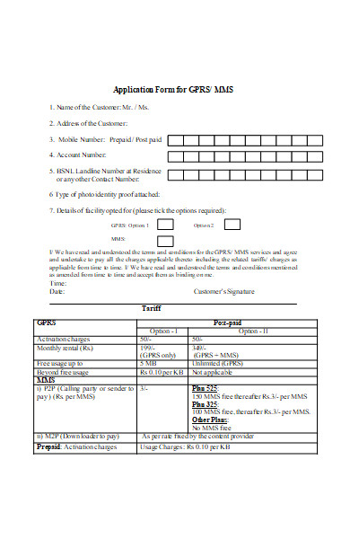 FREE 50+ Customer Application Forms Download – How to Create Guide, Tips