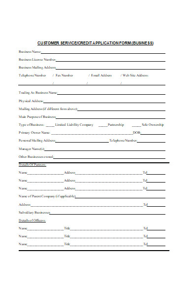 FREE 50+ Customer Application Forms Download – How to Create Guide, Tips