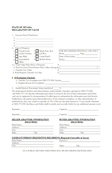 FREE 45+ Value Forms Download – How to Create Guide, Tips