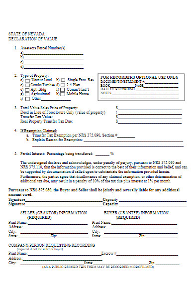 FREE 45+ Value Forms Download – How to Create Guide, Tips