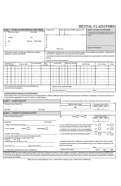 FREE 50+ Dental Forms Download – How to Create Guide, Tips