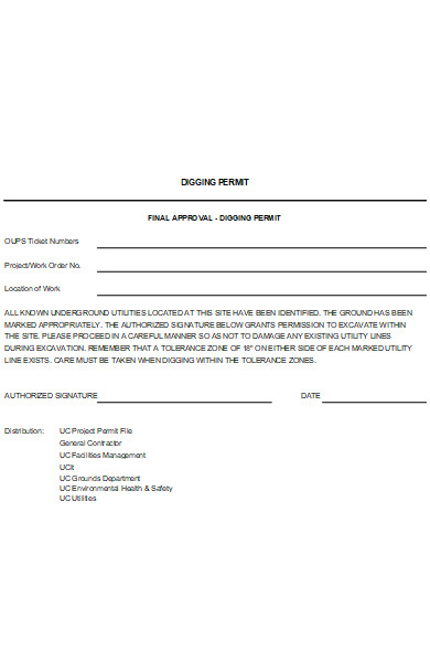 FREE 50+ Permit Forms Download – How to Create Guide, Tips