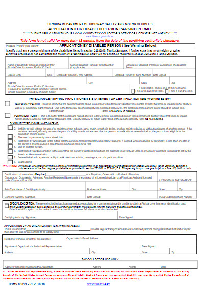 FREE 50+ Permit Forms Download – How to Create Guide, Tips