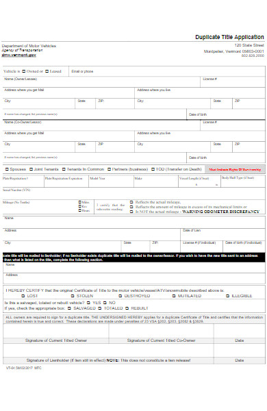 FREE 20+ Title Forms Download – How to Create Guide, Tips