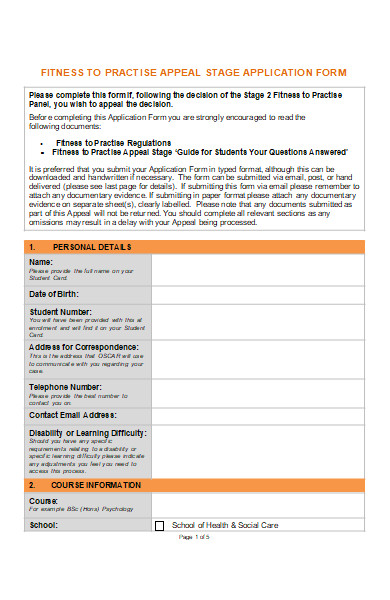 FREE 50+ Fitness Forms in PDF | MS Word