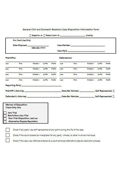 FREE 50+ Law Forms Download – How to Create Guide, Tips