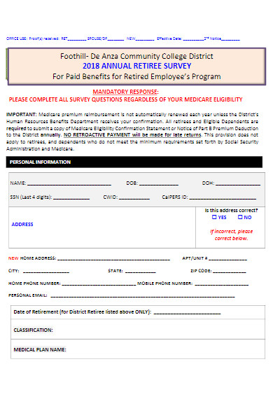 FREE 10+ Human Resources Survey Forms Download – How to Create Guide, Tips