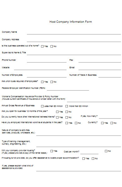 FREE 50+ Company Forms Download – How to Create Guide, Tips