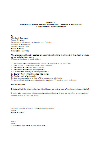 FREE 50+ Permit Forms Download – How to Create Guide, Tips