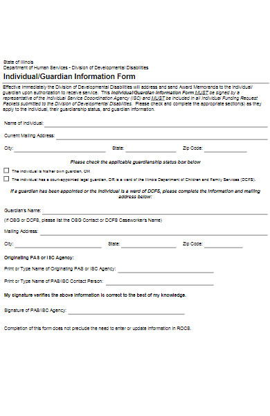 FREE 50+ Individual Forms Download – How to Create Guide, Tips