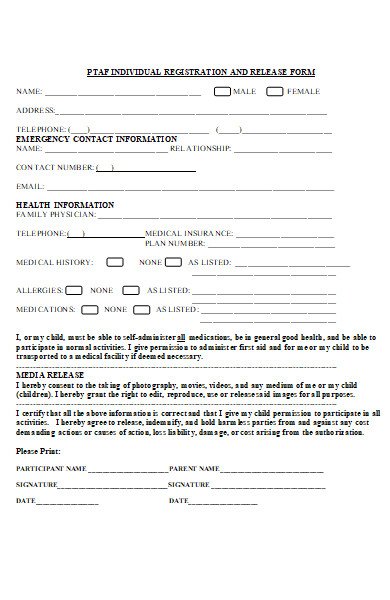 FREE 50+ Individual Forms Download – How to Create Guide, Tips