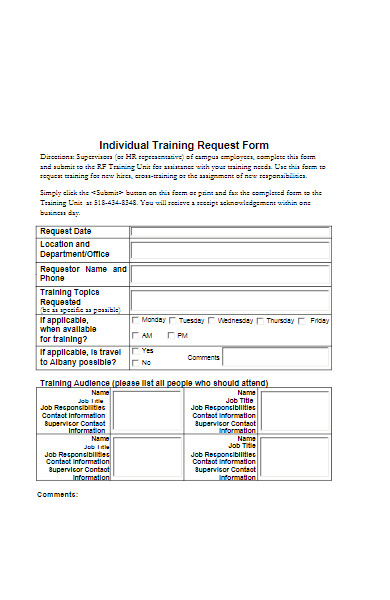 FREE 50+ Individual Forms Download – How to Create Guide, Tips