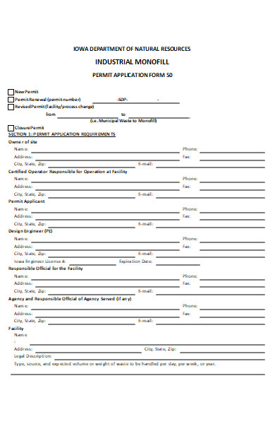 FREE 50+ Permit Forms Download – How to Create Guide, Tips