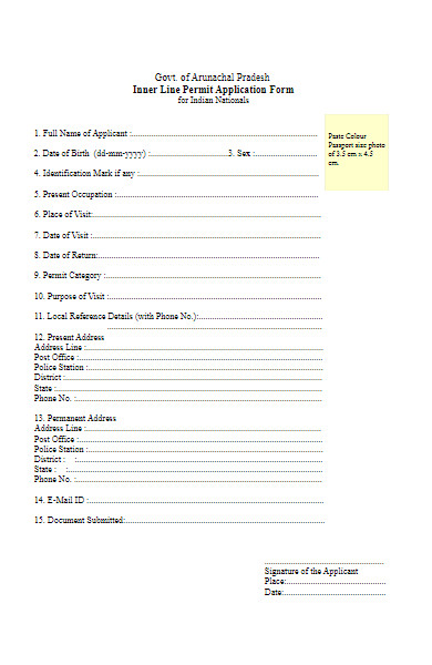 FREE 50+ Permit Forms Download – How to Create Guide, Tips