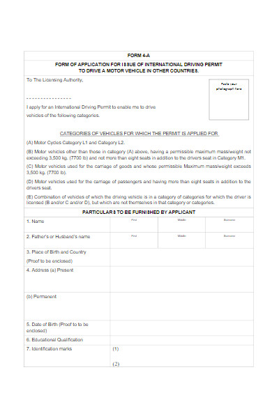 FREE 50+ Permit Forms Download – How to Create Guide, Tips