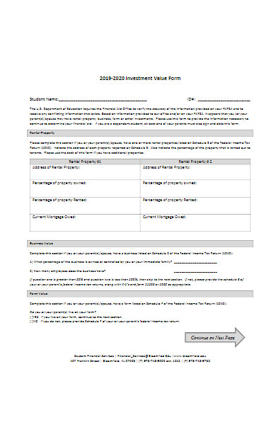 FREE 45+ Value Forms Download – How to Create Guide, Tips