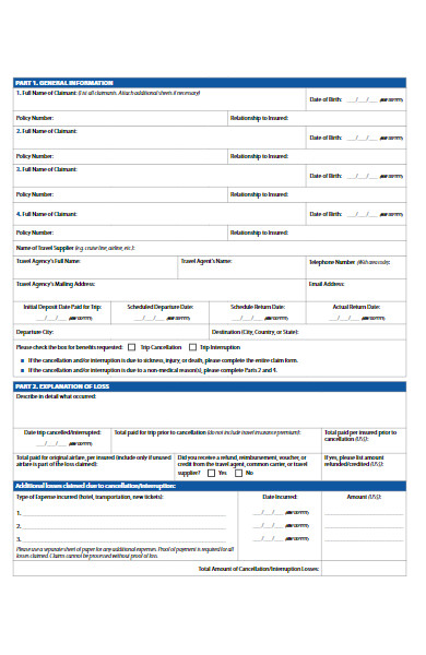 FREE 18+ Leave Cancellation Forms Download – How to Create Guide, Tips