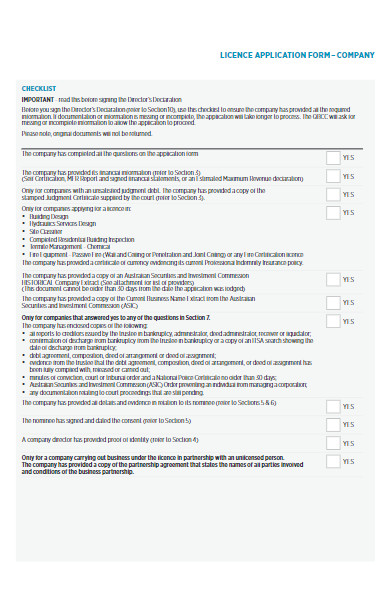 FREE 50+ Company Forms Download – How to Create Guide, Tips