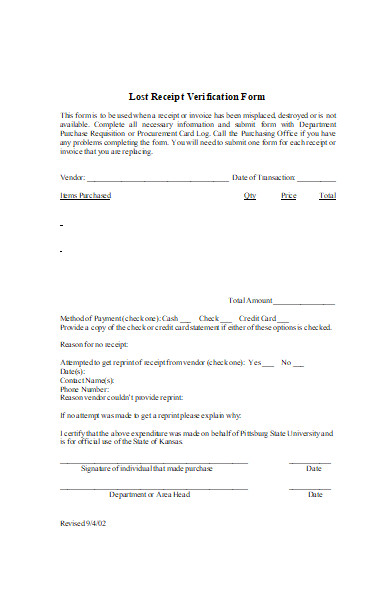 FREE 50+ Application Verification Forms Download – How to Create Guide ...