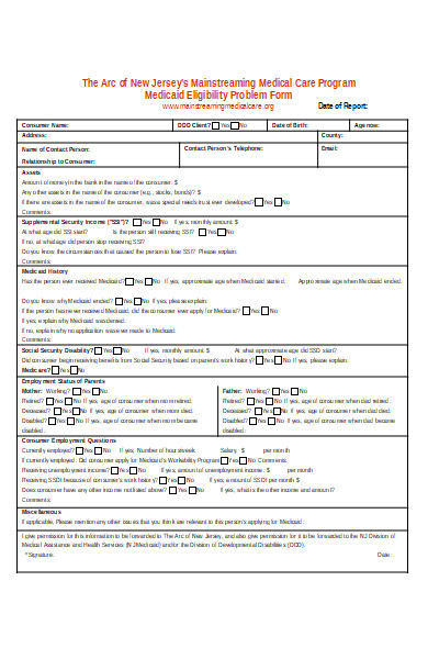 FREE 50+ Medicaid Forms Download – How to Create Guide, Tips