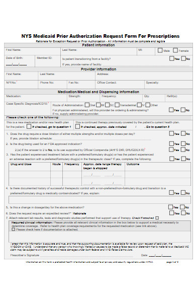 FREE 50+ Medicaid Forms Download – How to Create Guide, Tips