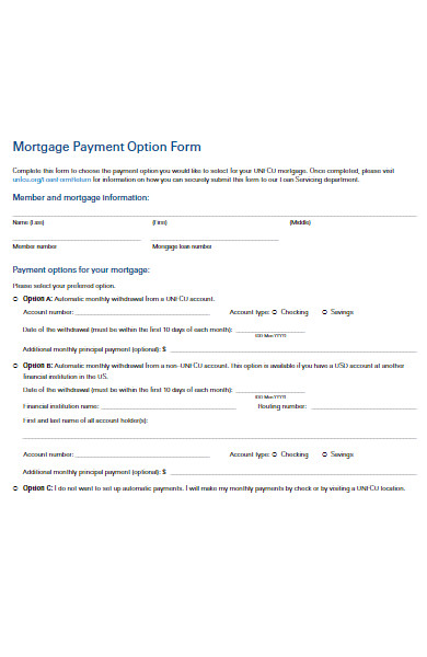 FREE 50+ Option Forms in PDF | MS Word | MS Excel