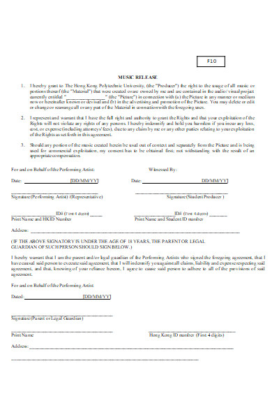 FREE 50+ Music Forms in PDF | MS Word | MS Excel