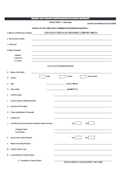 FREE 50+ Hospital Forms in PDF | MS Word | MS Excel