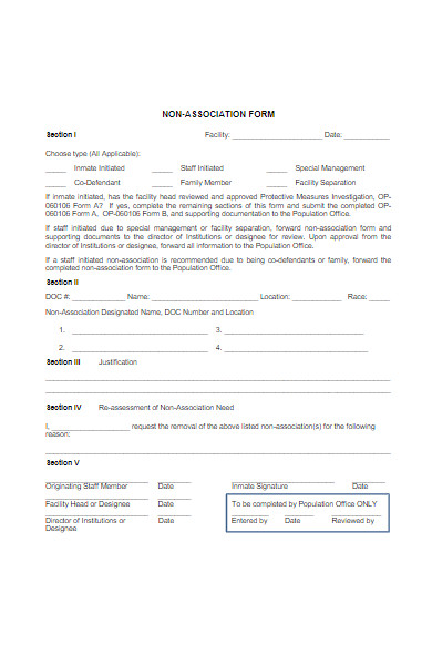 FREE 50+ Association Forms in PDF | MS Word