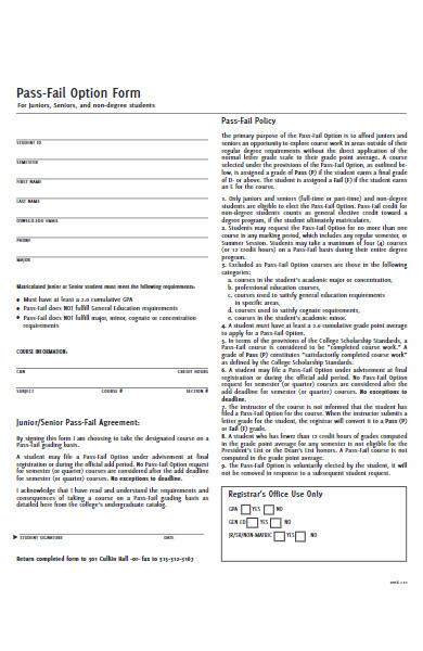FREE 50+ Option Forms in PDF | MS Word | MS Excel