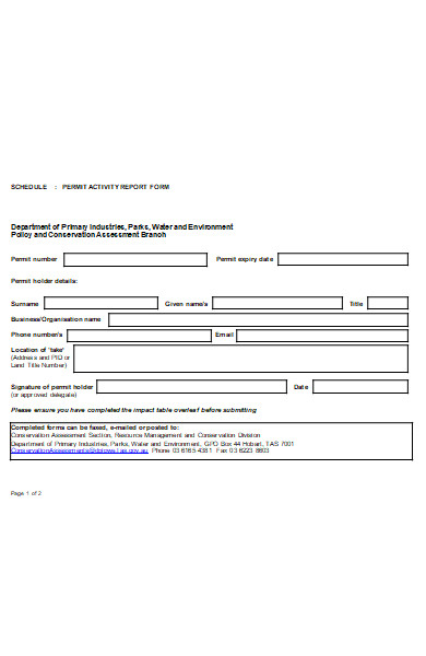 FREE 50+ Permit Forms Download – How to Create Guide, Tips
