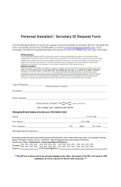 FREE 50+ Assistant Forms Download – How to Create Guide, Tips